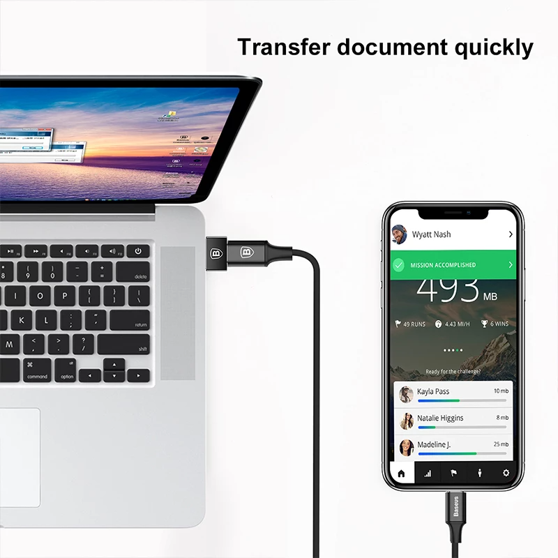 Baseus Exquisite Adapter Converter USB Male to Type-C Female - Baseus ...