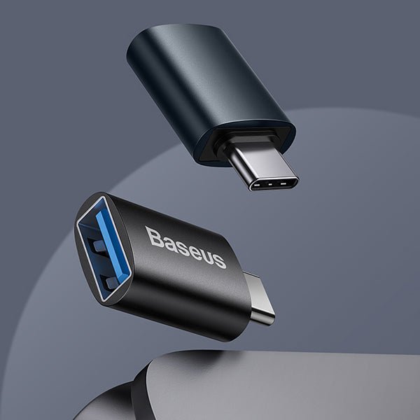Baseus Ingenuity Series Mini OTG Adaptor Type-C to USB-A 3.1 Black ...