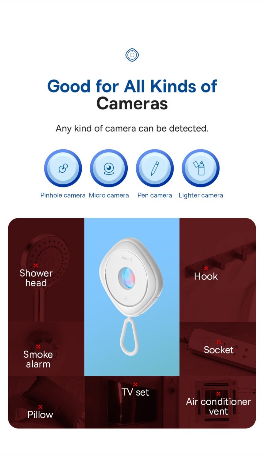 Baseus Heyo Camera Detector - Baseus Pakistan