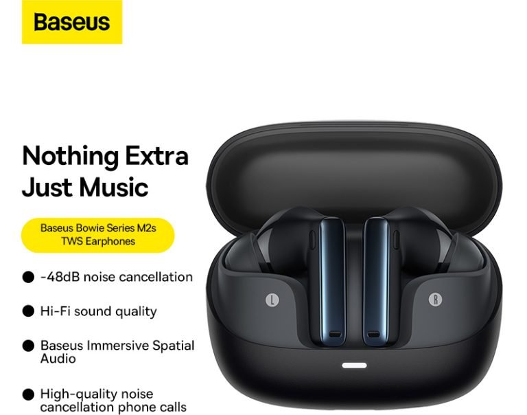 Baseus Bowie M2s True Wireless Earphones - Baseus Pakistan