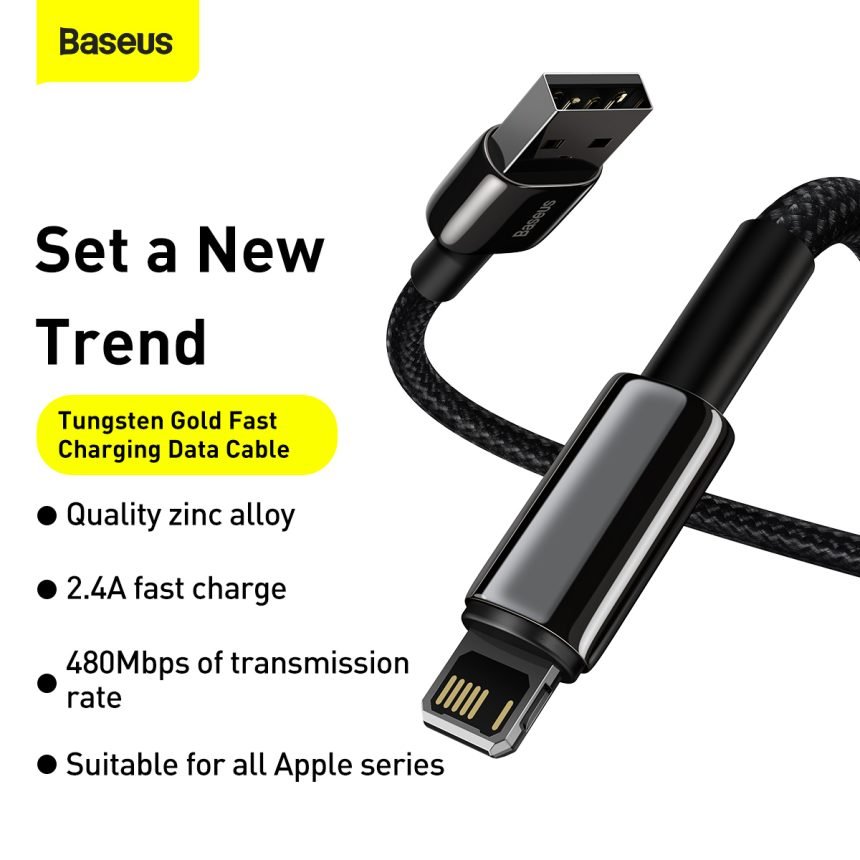 Baseus iPhone Data Cables Original | Fast Charging - Baseus Pakistan
