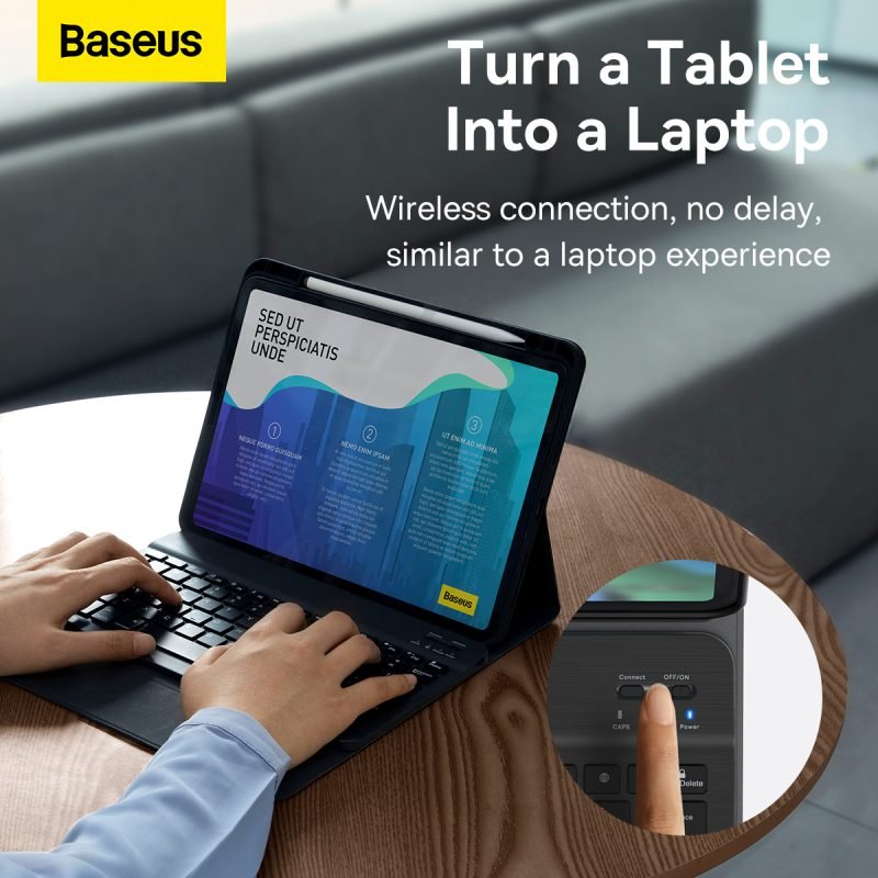 Baseus Brilliance Detachable Keyboard Case For iPad Pro 11-inch 2018 ...