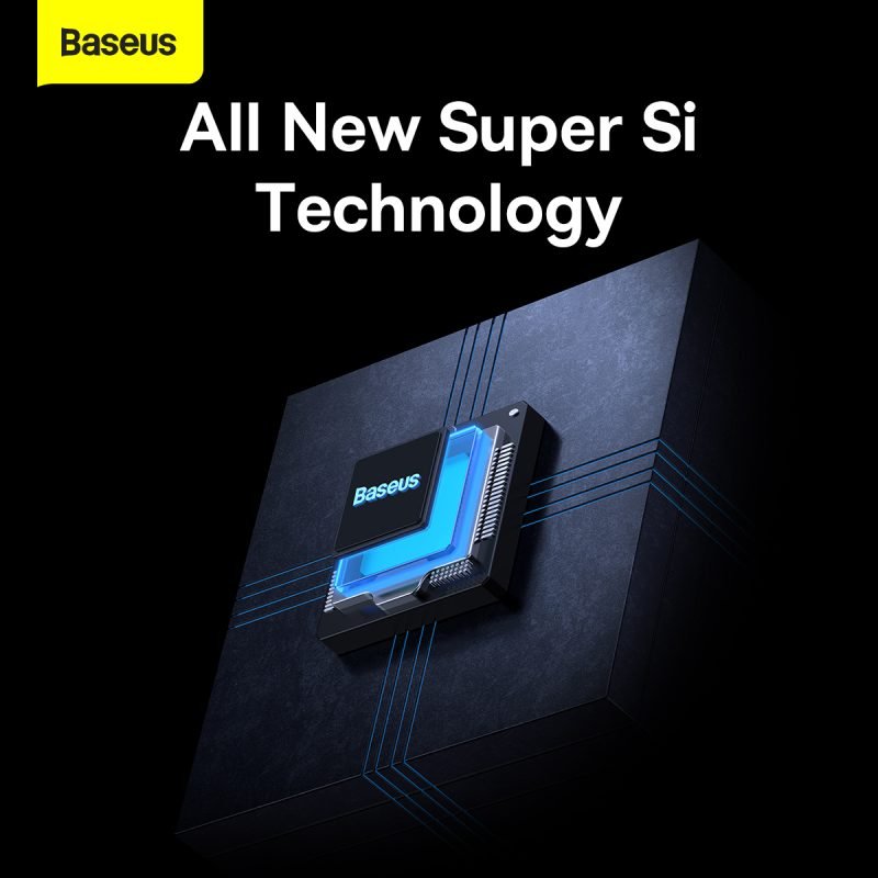 Baseus Super Si Power Inverter 500W (220V CN/EU ) Black - Baseus Pakistan