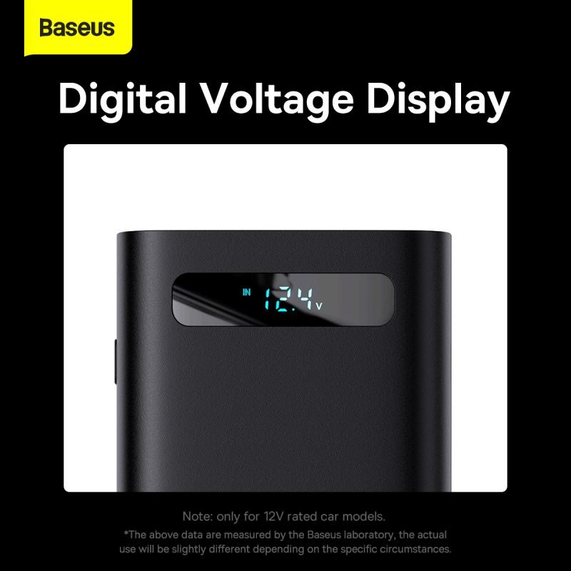 Baseus Super Si Power Inverter 500W (220V CN/EU ) Black - Baseus Pakistan