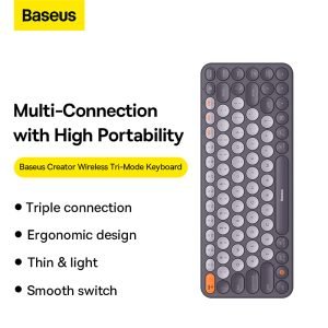 Baseus K01A Wireless Tri-Mode Keyboard - Baseus Pakistan