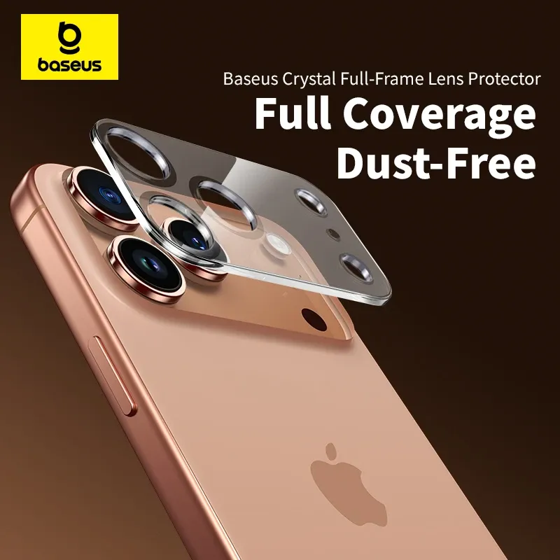 iPhone 17 Lens Protector Baseus Crystal HD Full Frame - Baseus Pakistan